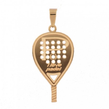 Padel Padel Padel Racket in Gold 18K - Padel Gift